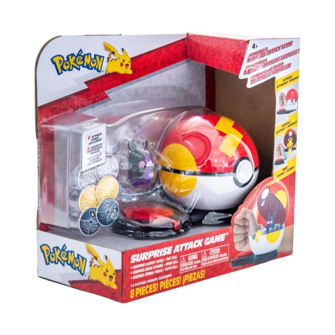 Set Figura Pokémon Attack Game Surtido - 988446