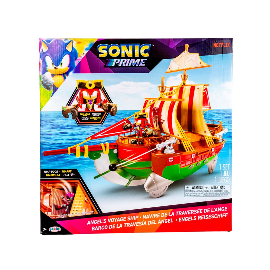 Playset Sonic Prime Barco Pirata con Figura - 988845