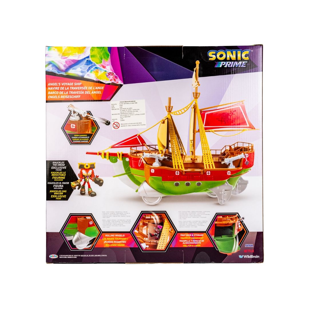 Playset Sonic Prime Barco Pirata con Figura - 988845