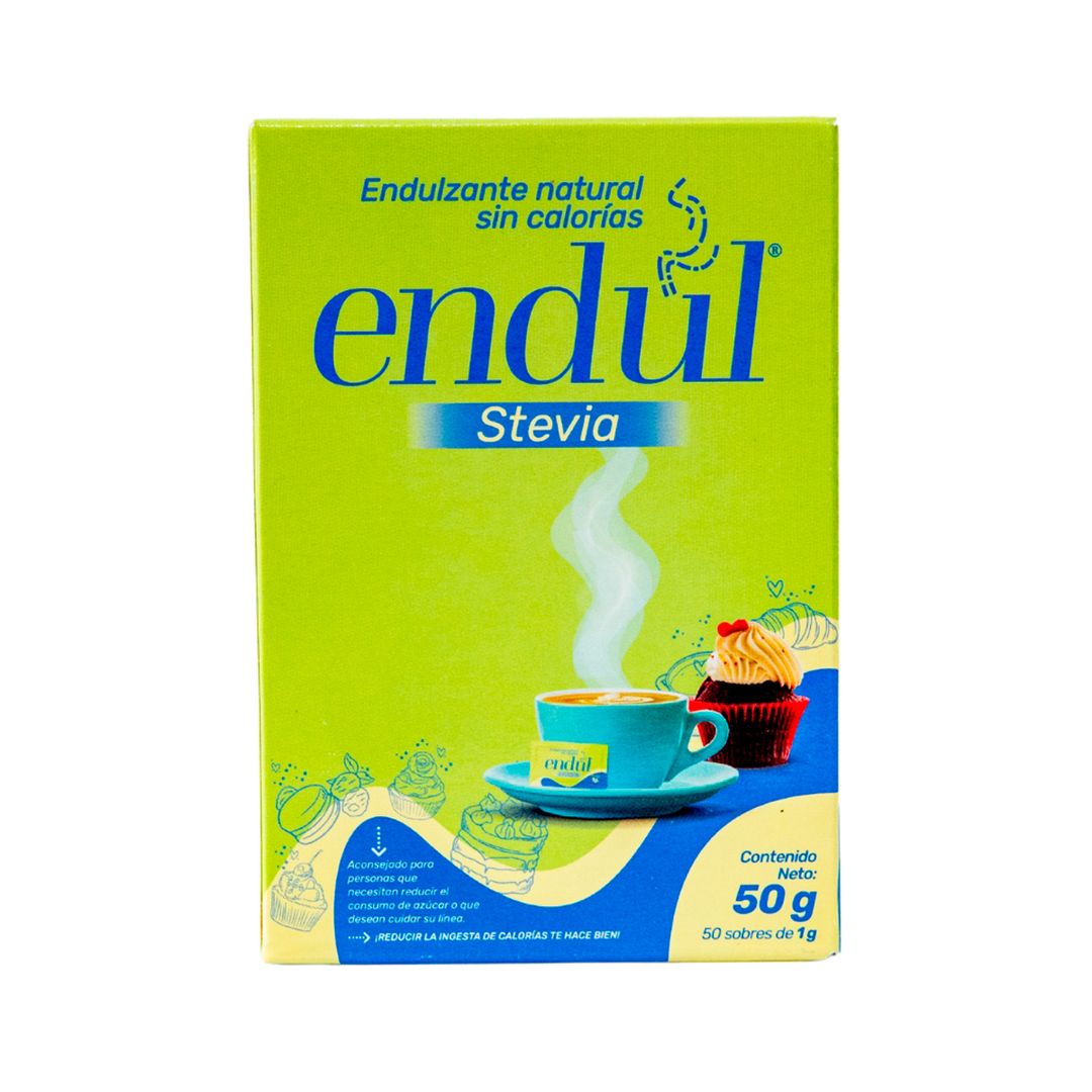 Endulzante Stevia Endul 50 Unidades - 988976