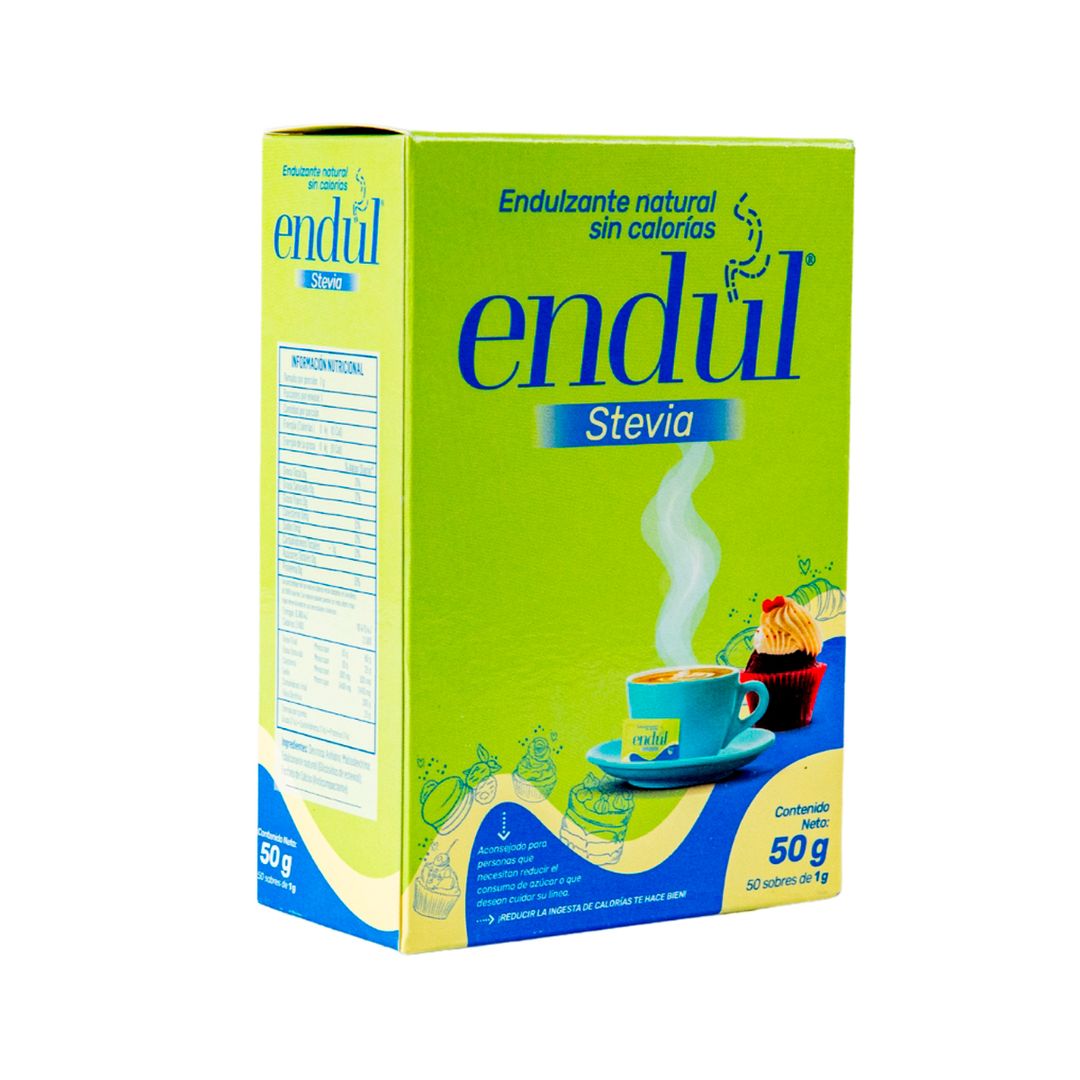 Endulzante Stevia Endul 50 Unidades - 988976