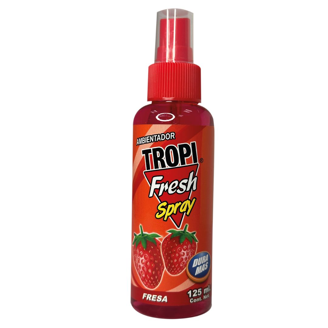 Ambientador Tropi Fresh para Auto Spray Fresa 125ml - 990016