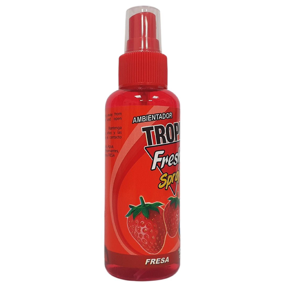 Ambientador Tropi Fresh para Auto Spray Fresa 125ml - 990016