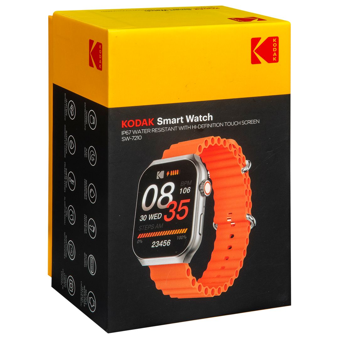 Smartwatch Kodak Naranja | SW-7210 - 990613