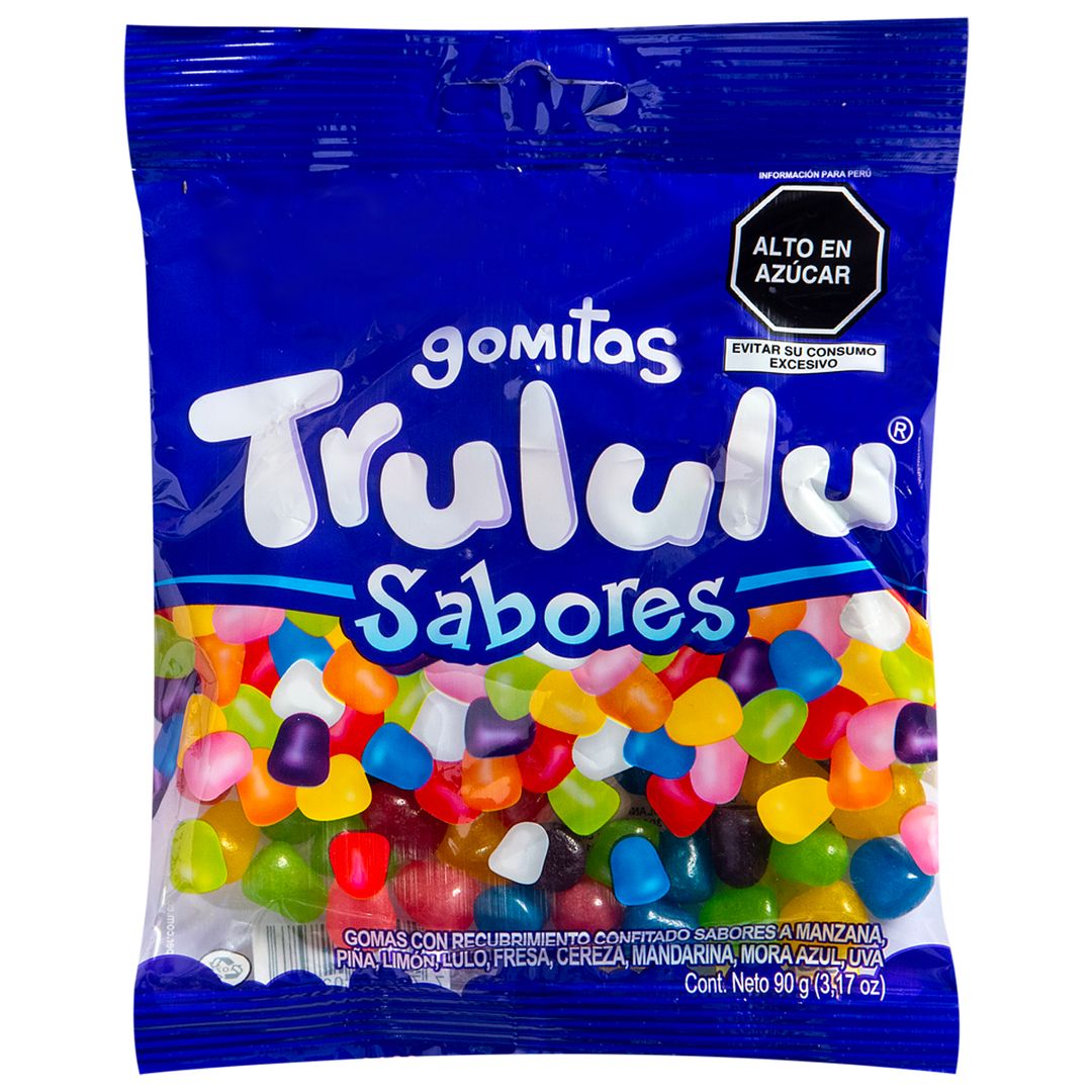 Gomitas Trululu Sabores 90g - 993030