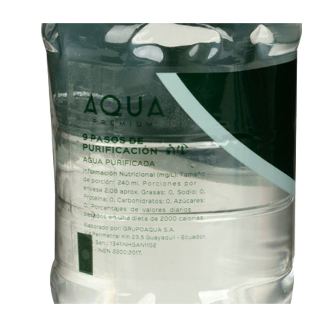 Agua Purificada Aqua Premium 500ml - 993390