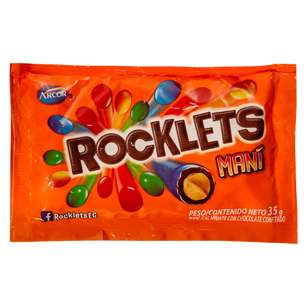 Chocolate Maní Rocklets 35g - 993391