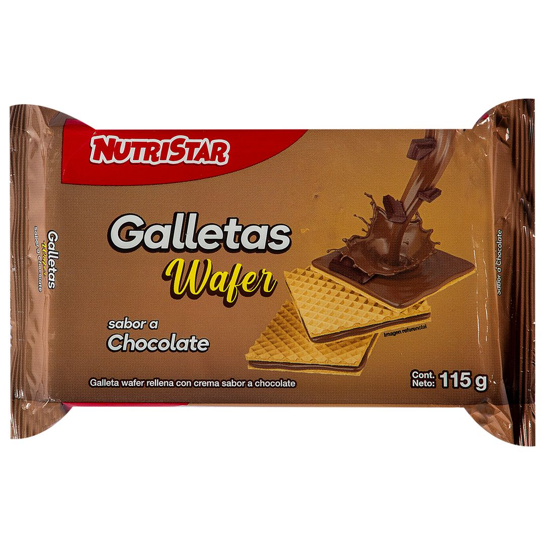 Galletas Wafer Nutristar Chocolate 115g - 993958