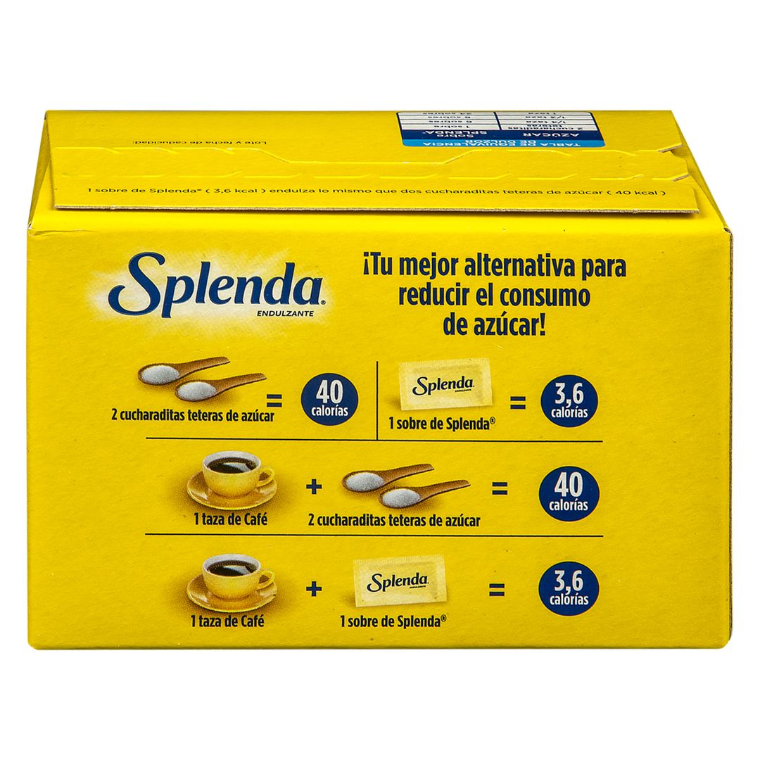 Pack 25 Sobres Endulzante en Polvo Splenda 25g - 994475