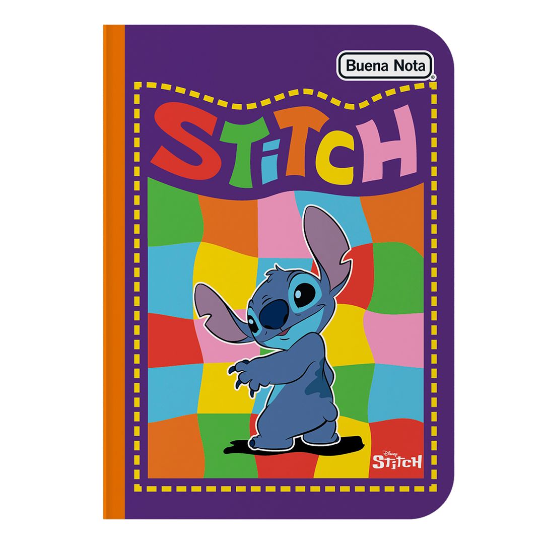 Cuaderno Cosido 2 Líneas Stitch Surtido de Disney - 100 Hojas - 994758