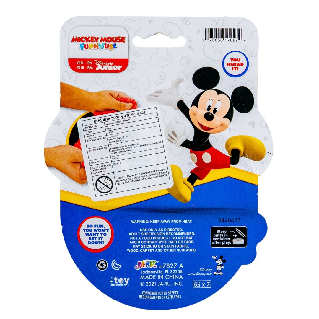 Masa Moldeable Styro Putty Mickey Mouse de Disney - 995480