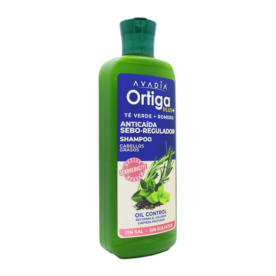 Shampoo Avadia Ortiga Te Verde & Romero 400ml - 997765