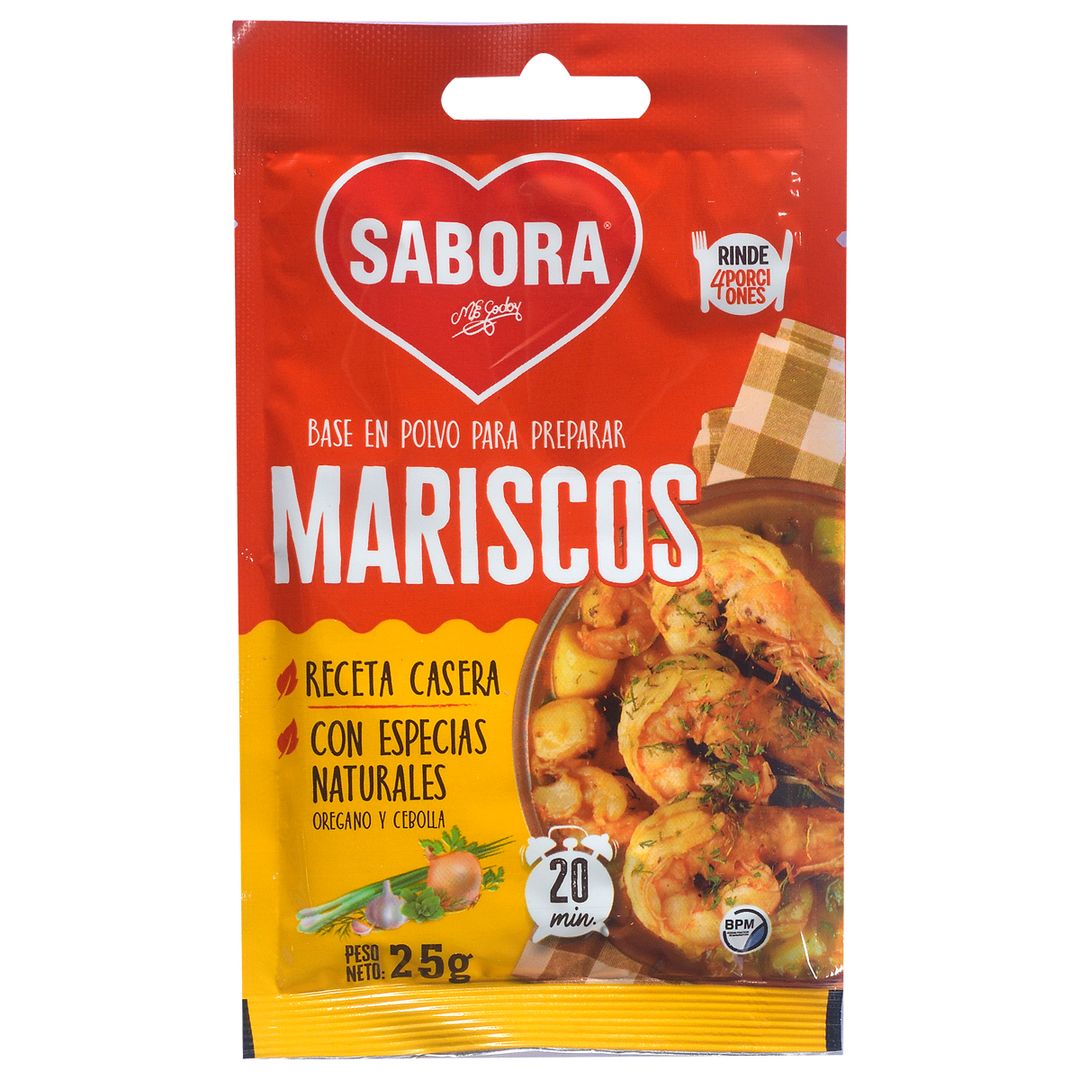 Condimento para Mariscos Sabora 25g - 997783