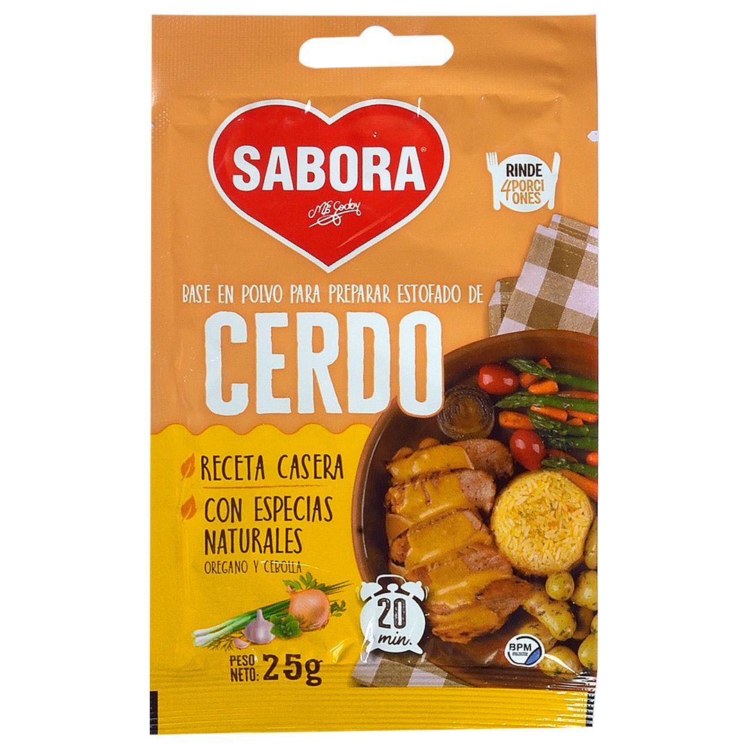 Condimento para Cerdo Sabora 25g - 997784