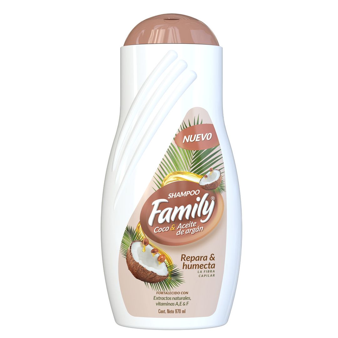 Shampoo Family Coco con Aceite de Argán 970ml - 997976