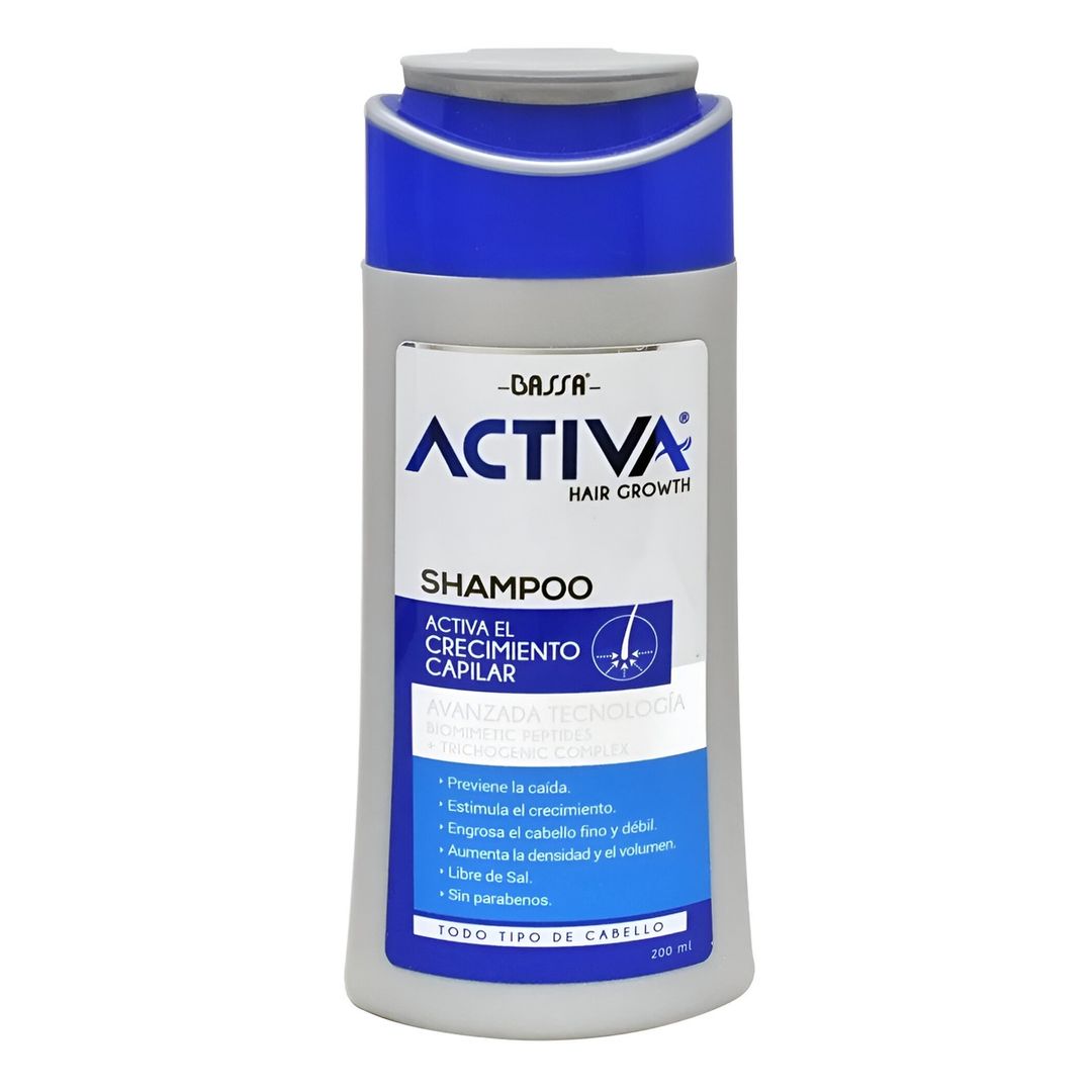 Shampoo Bassa Activa Hair Growth 200ml - 998329