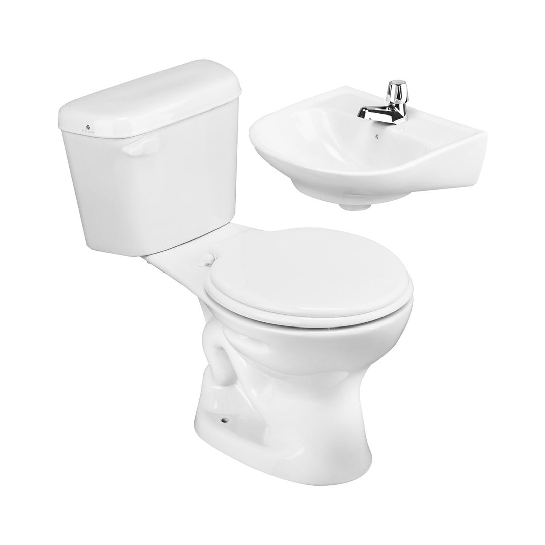Combo Inodoro y Lavamanos Fv Max Blanco - 1004554