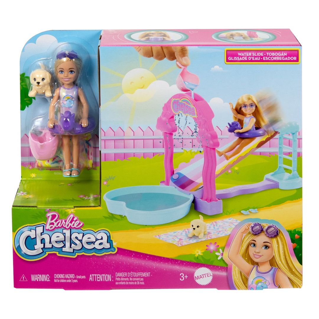 Set Barbie Chelsea Diversión en Tobogán - 999004