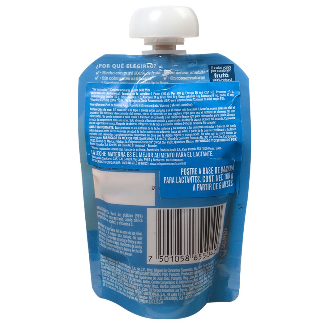 Compota Gerber 100g - Varios Sabores - 999416