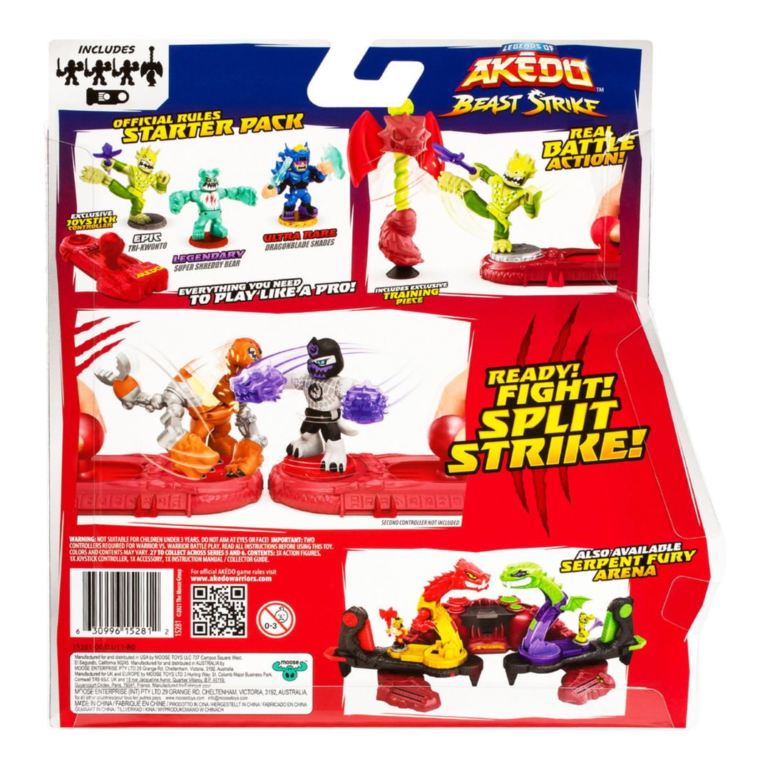 Set Figura Akedo Beast Strike Serie 6 - 1000163