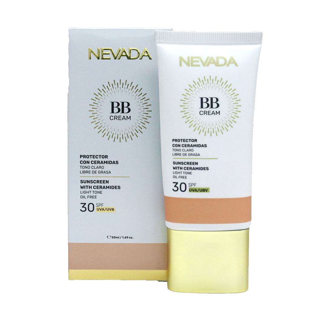 Protector Solar Facial Nevada BB Cream Claro SPF30 - 50ml - 1002122