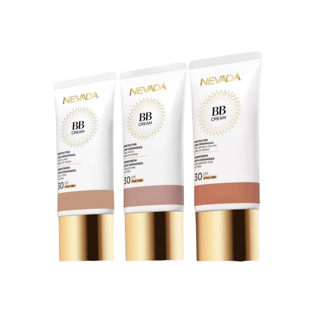Protector Solar Facial Nevada BB Cream Claro SPF30 - 50ml - 1002122