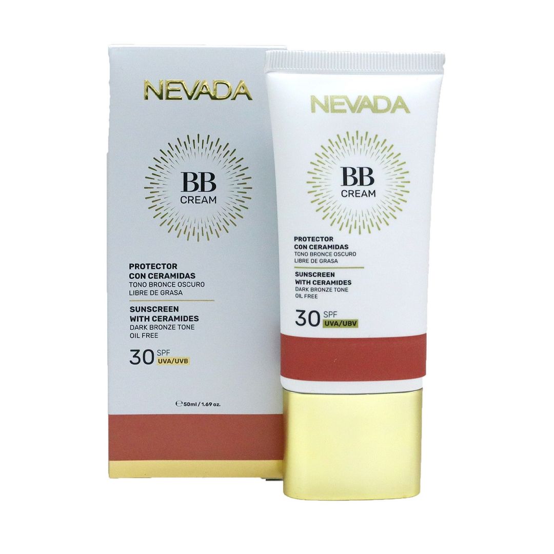 Protector Solar Facial Nevada BB Cream Bronce SPF30 - 50ml - 1002124