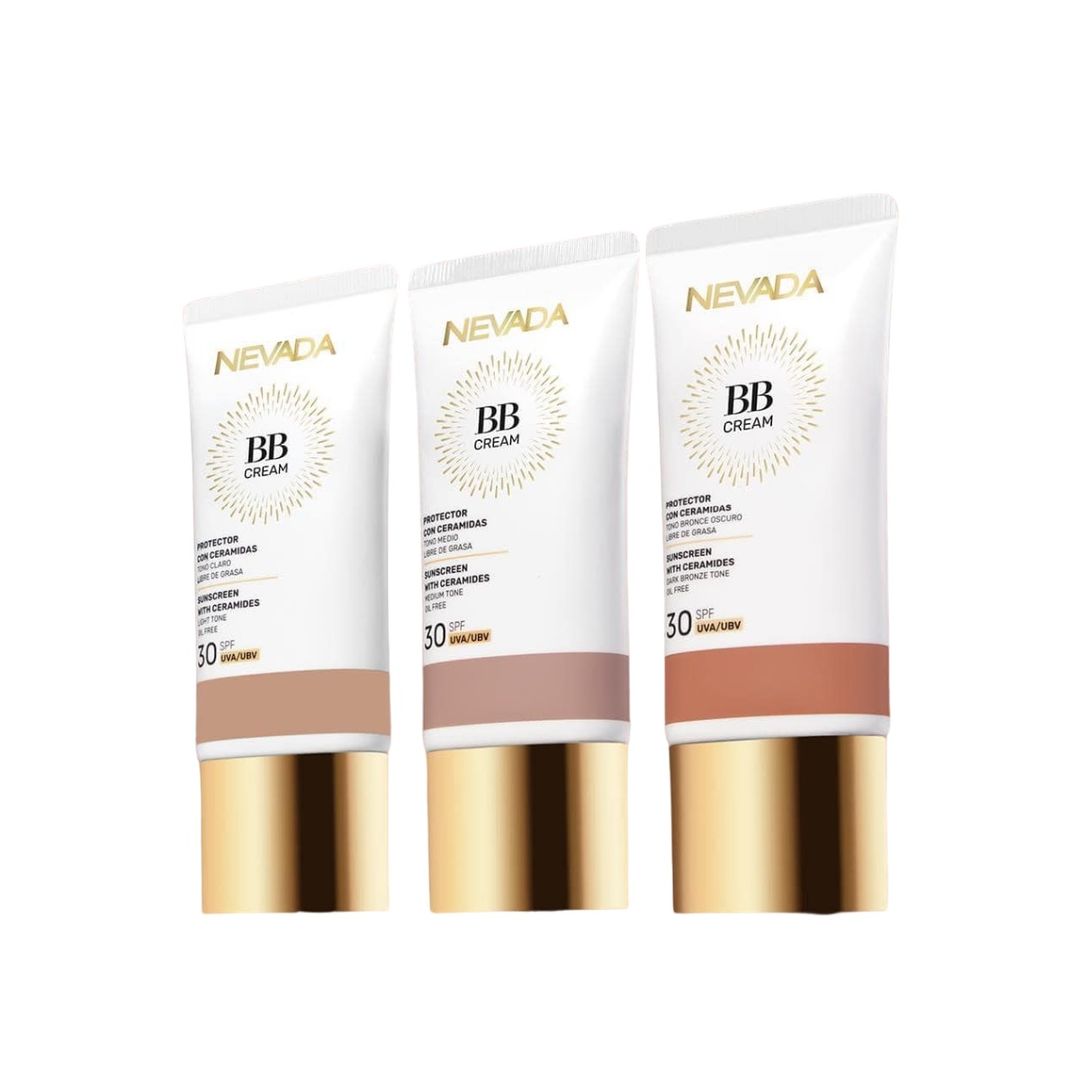 Protector Solar Facial Nevada BB Cream Bronce SPF30 - 50ml - 1002124