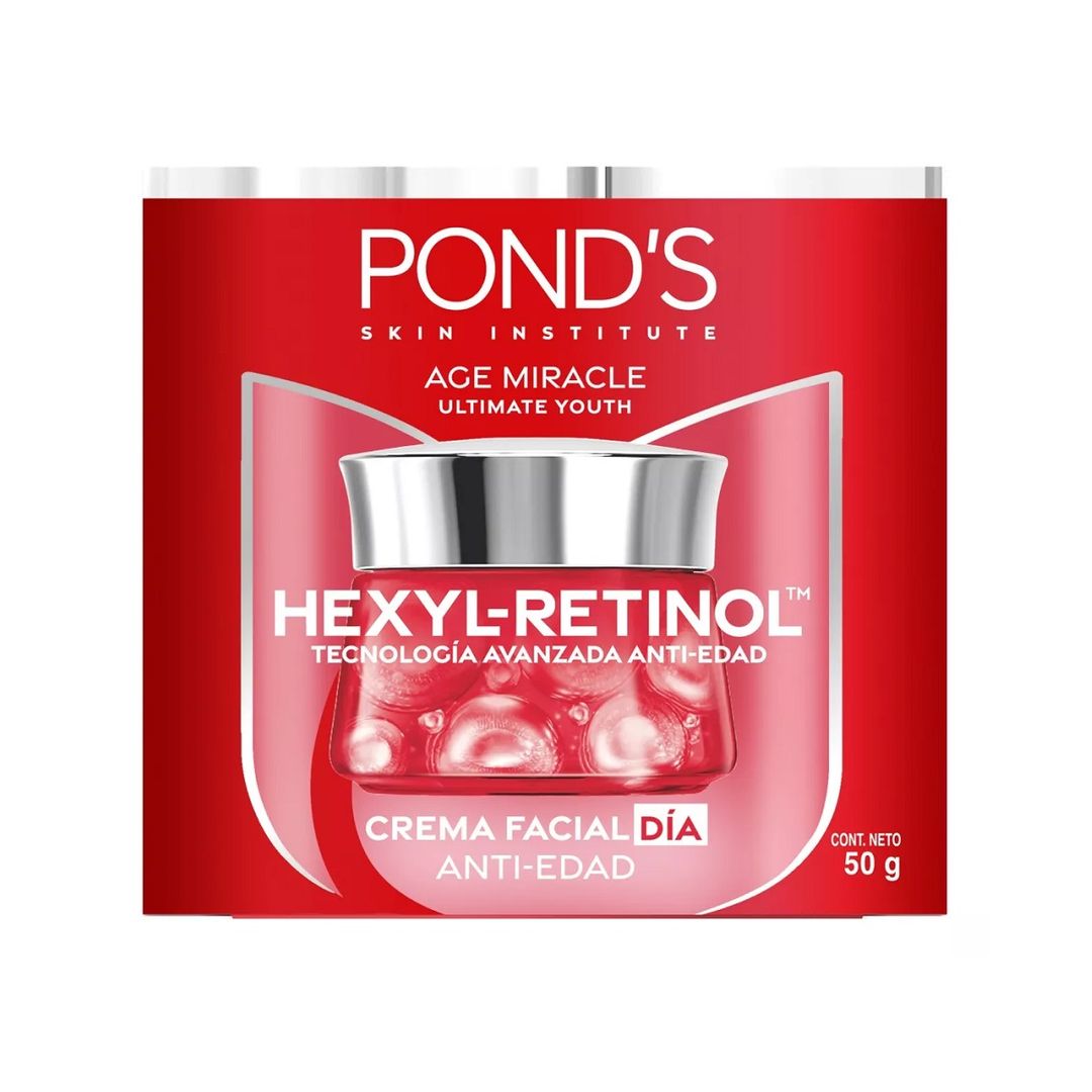 Crema Facial Pond's Antiedad Age Miracle con Hexyl-Retinol Día 50g ...