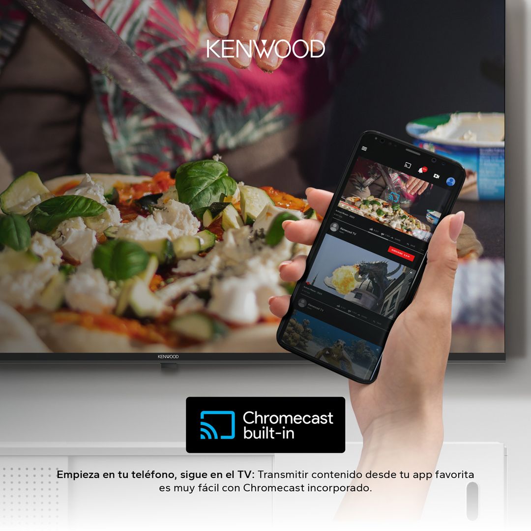 Smart Tv Kenwood FHD Google Tv - 43” | LTK-K43B33G - 1002581
