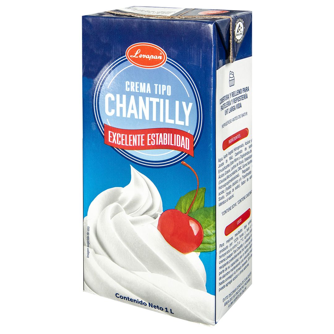 Crema Tipo Chantilly Levapan 1L - 1002604
