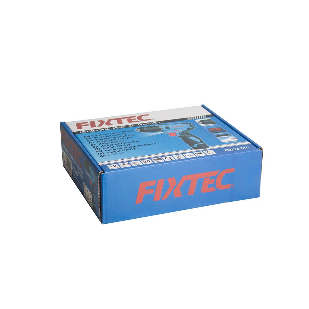 Taladro Inalámbrico Fixtec Atornillador 12 V - 1003089