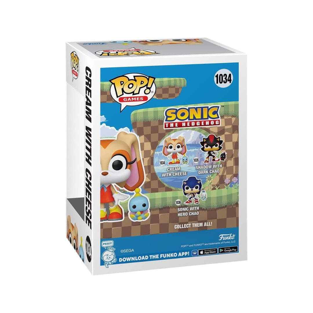 Figura Funko Pop Cream With Cheese Sonic El Erizo - 1022892