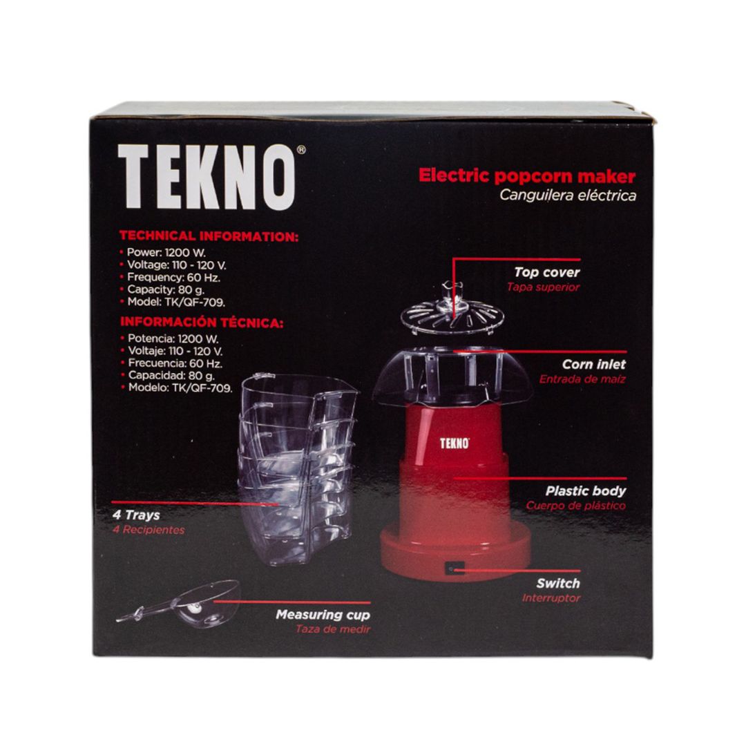 Canguilera Eléctrica Tekno Roja 1200W | TK/QF-709 - 1070014