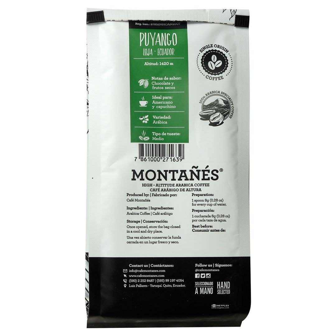 Café Molido Montañés 200g - 1004213