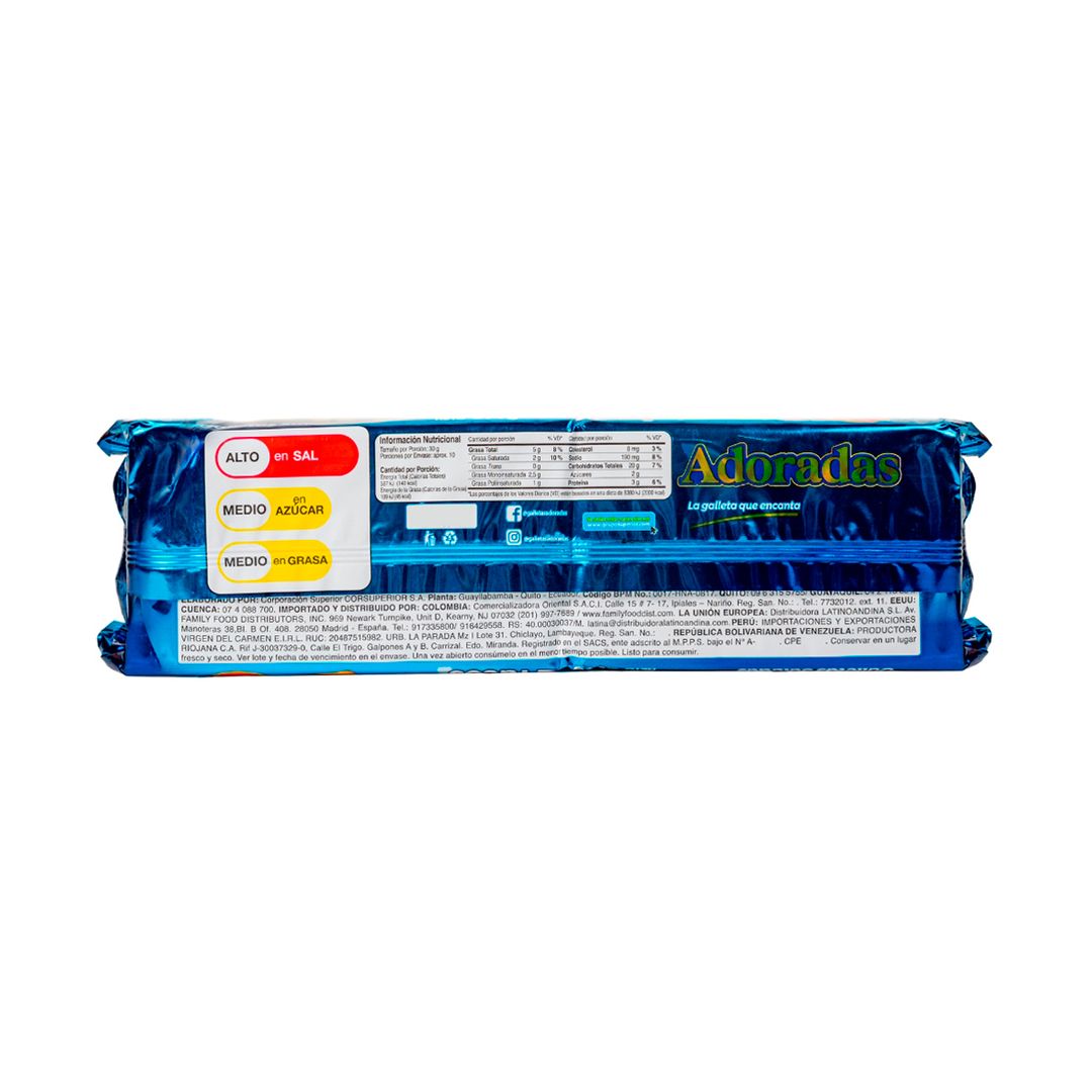 Galletas Saladas Adoradas 294g - 1004615