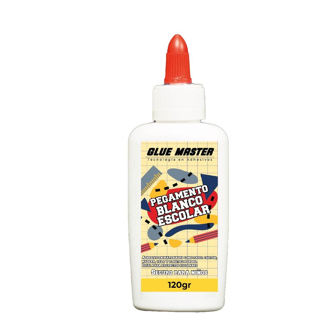 Pegamento Escolar Glue Master Blanco 120g - 1005796