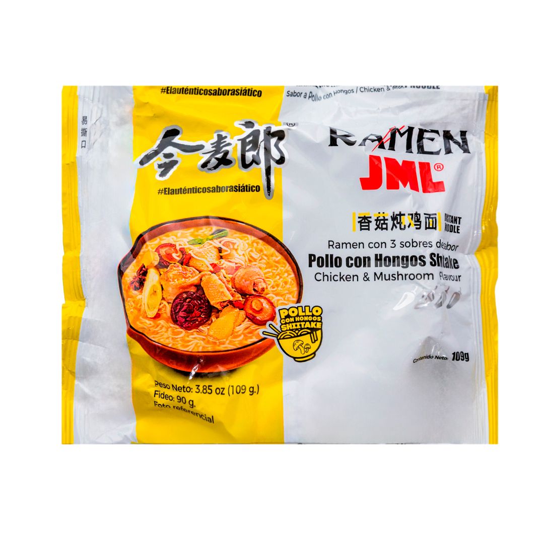 Fideo Instantáneo JML Pollo con Hongos 109g - 1006638