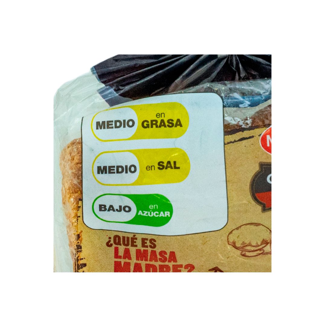 Pan Integral Gourmet Moderna Centeno Masa Madre 600g - 1006651