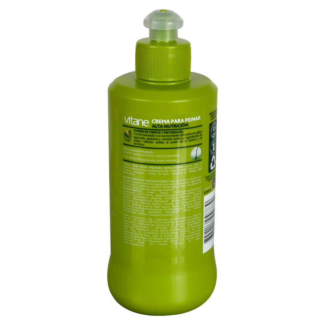 Crema para Peinar Vitane Alta Nutrición 300g - 1007851