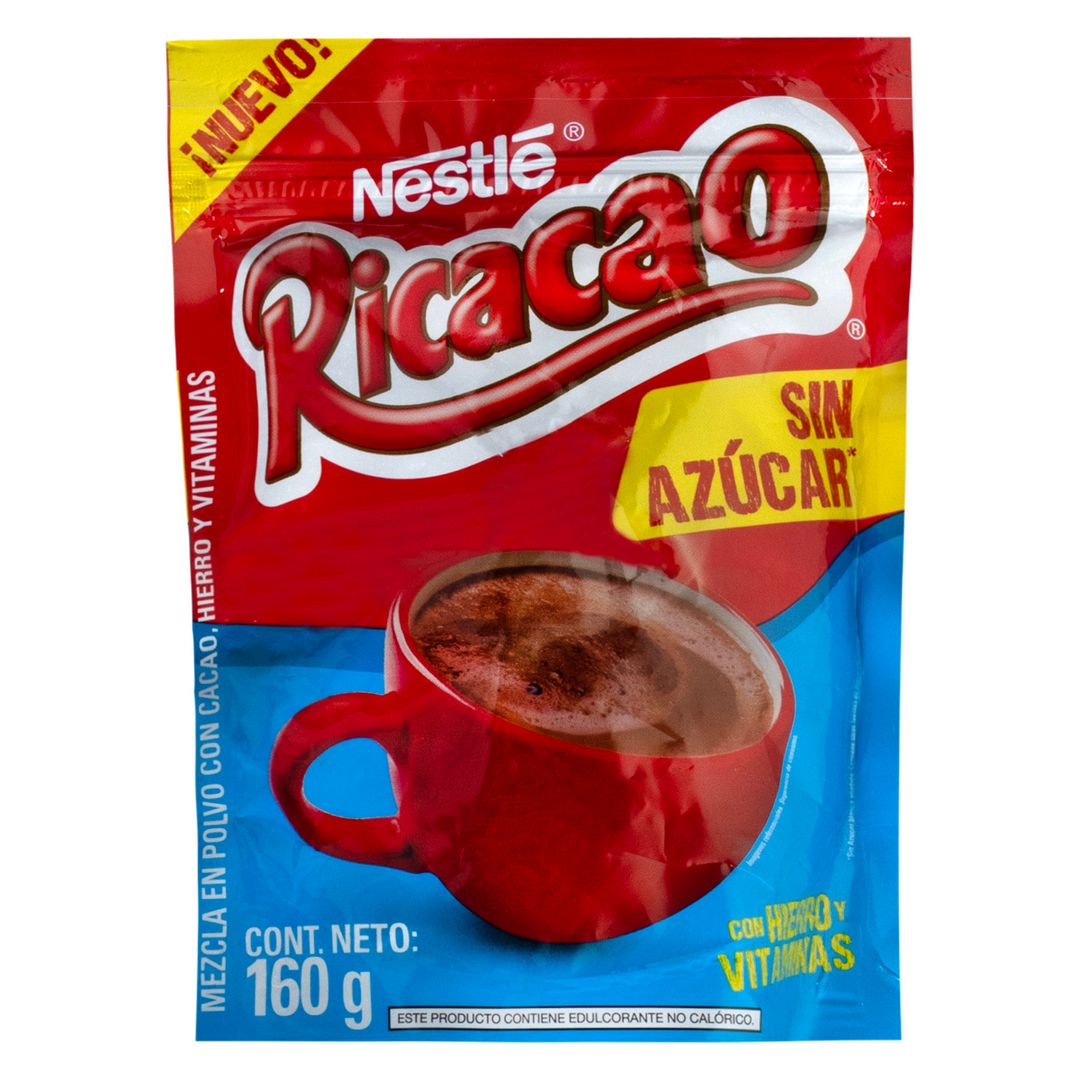 Chocolate en Polvo Ricacao Sin Azúcar 160g - 1007798