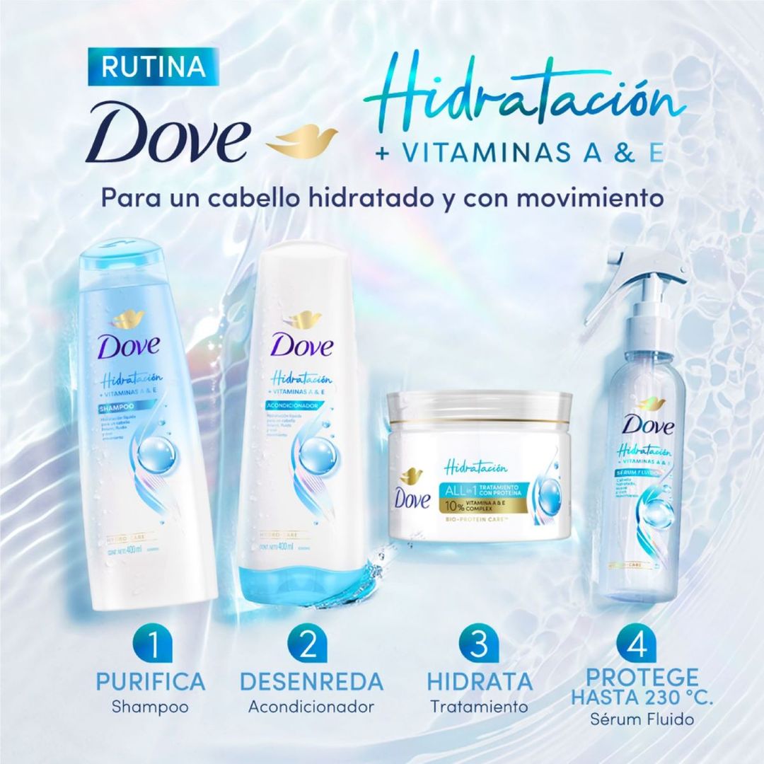 Tratamiento Capilar Dove Hidratación 300g - 1007987