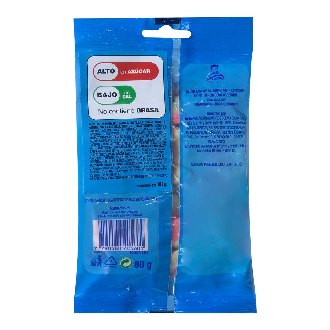 Gomitas Mogul Dientes 80g - 1008355