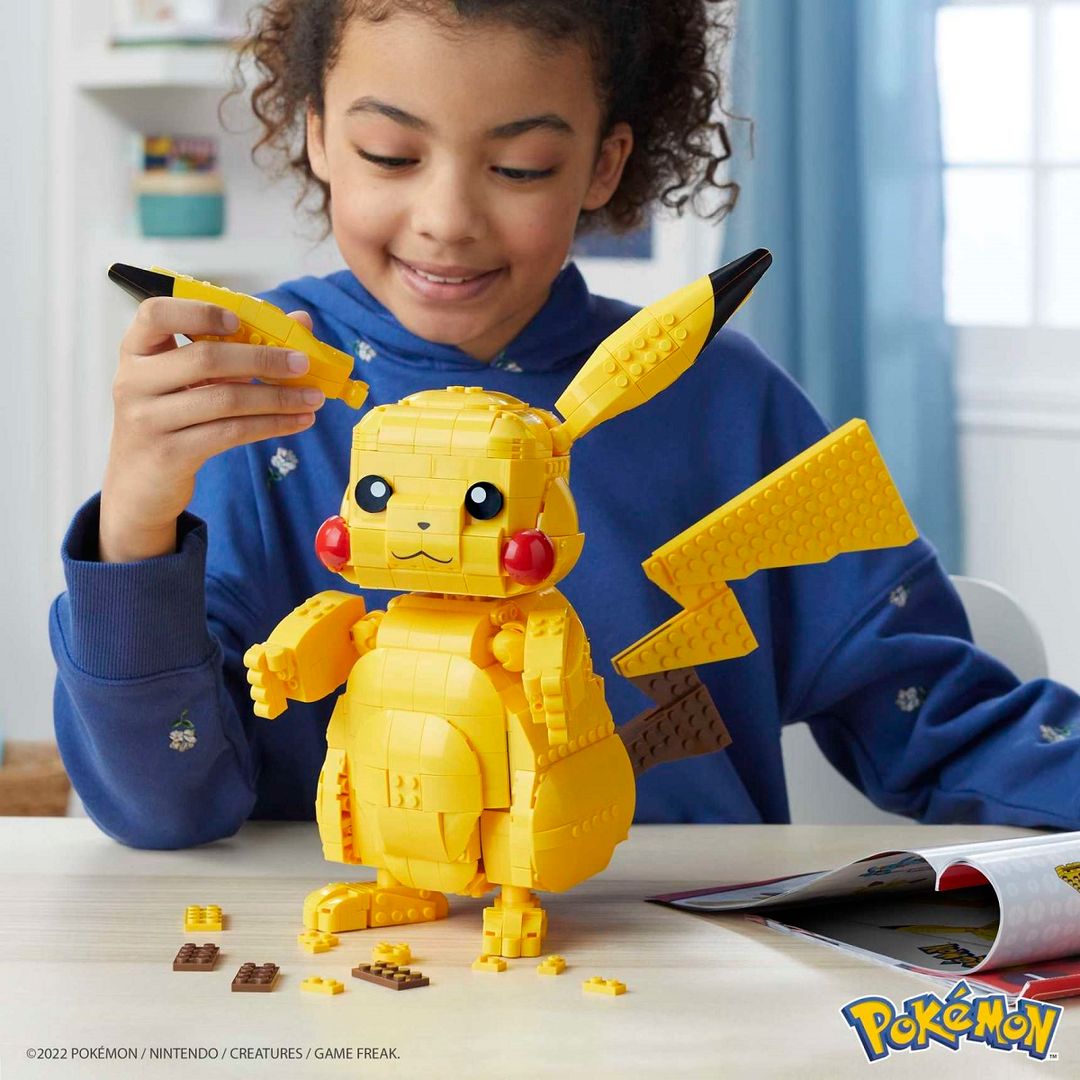 Bloques Mega Blocks Pokémon Pikachu Jumbo - 1008438