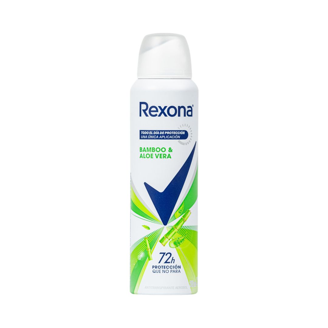 Antitranspirante en Aerosol Rexona Bamboo & Aloe Vera for Women 150ml ...