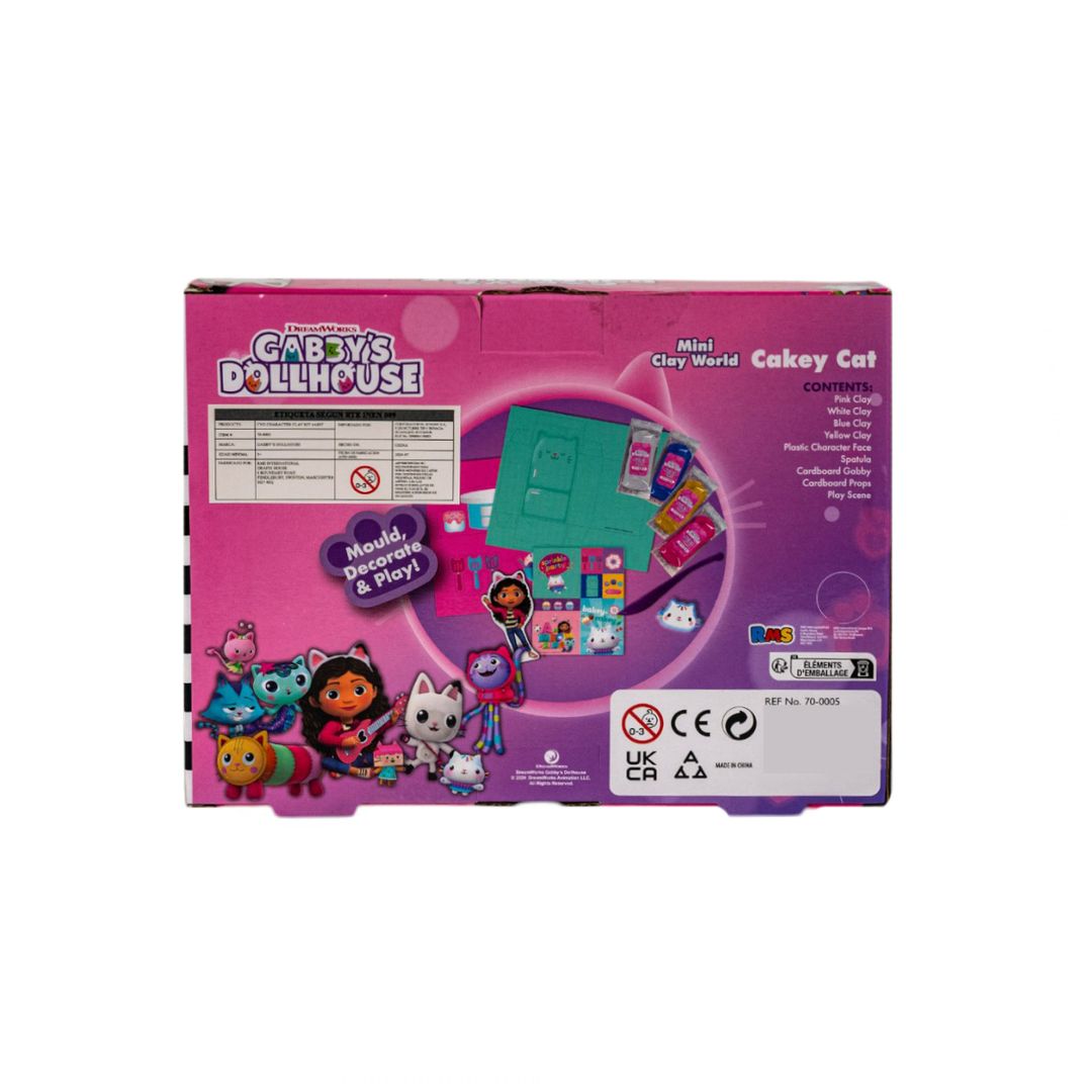 Set Gabby's Dollhouse Arcilla y Stickers - 1012407