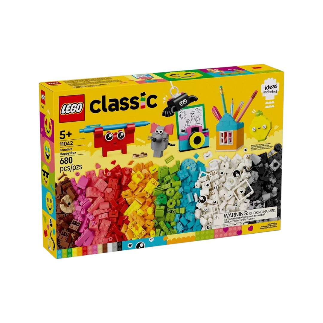 Lego Classic Caja Feliz Creativa 680 Piezas - 1023202