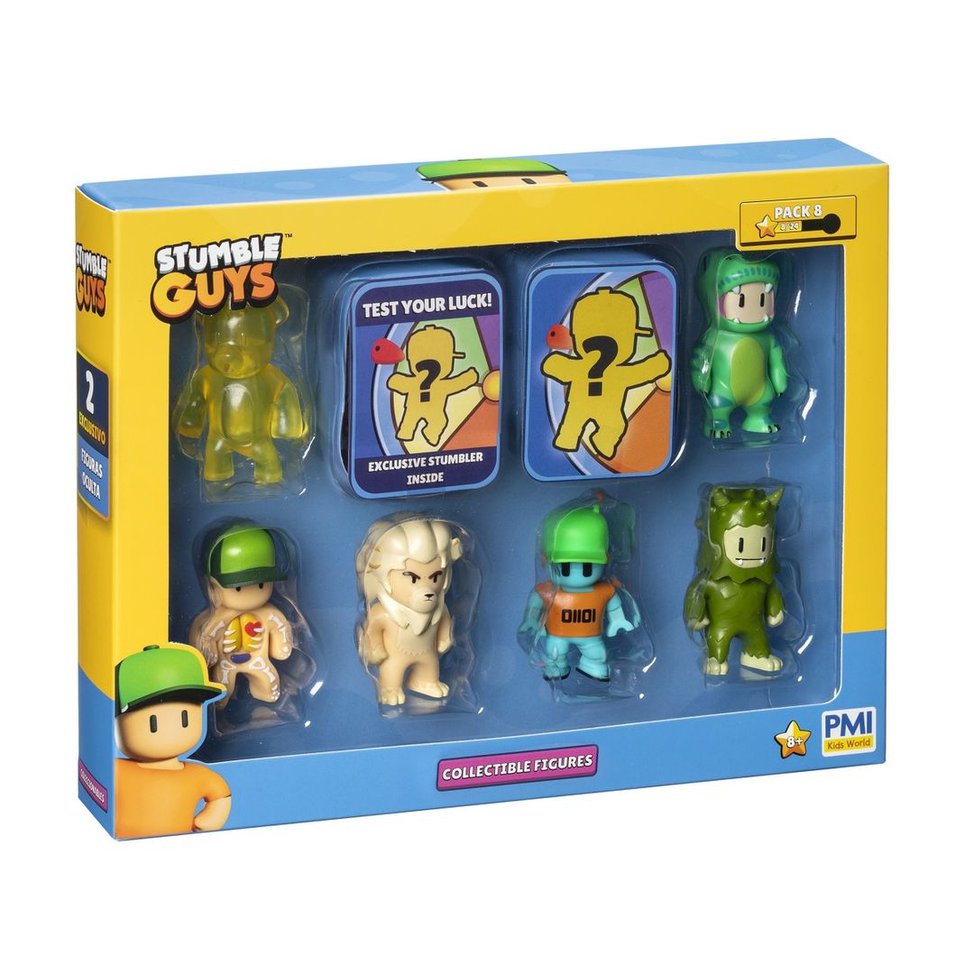 Set 8 Figuras Stumble Guys Serie 2 Surtido - 1012790