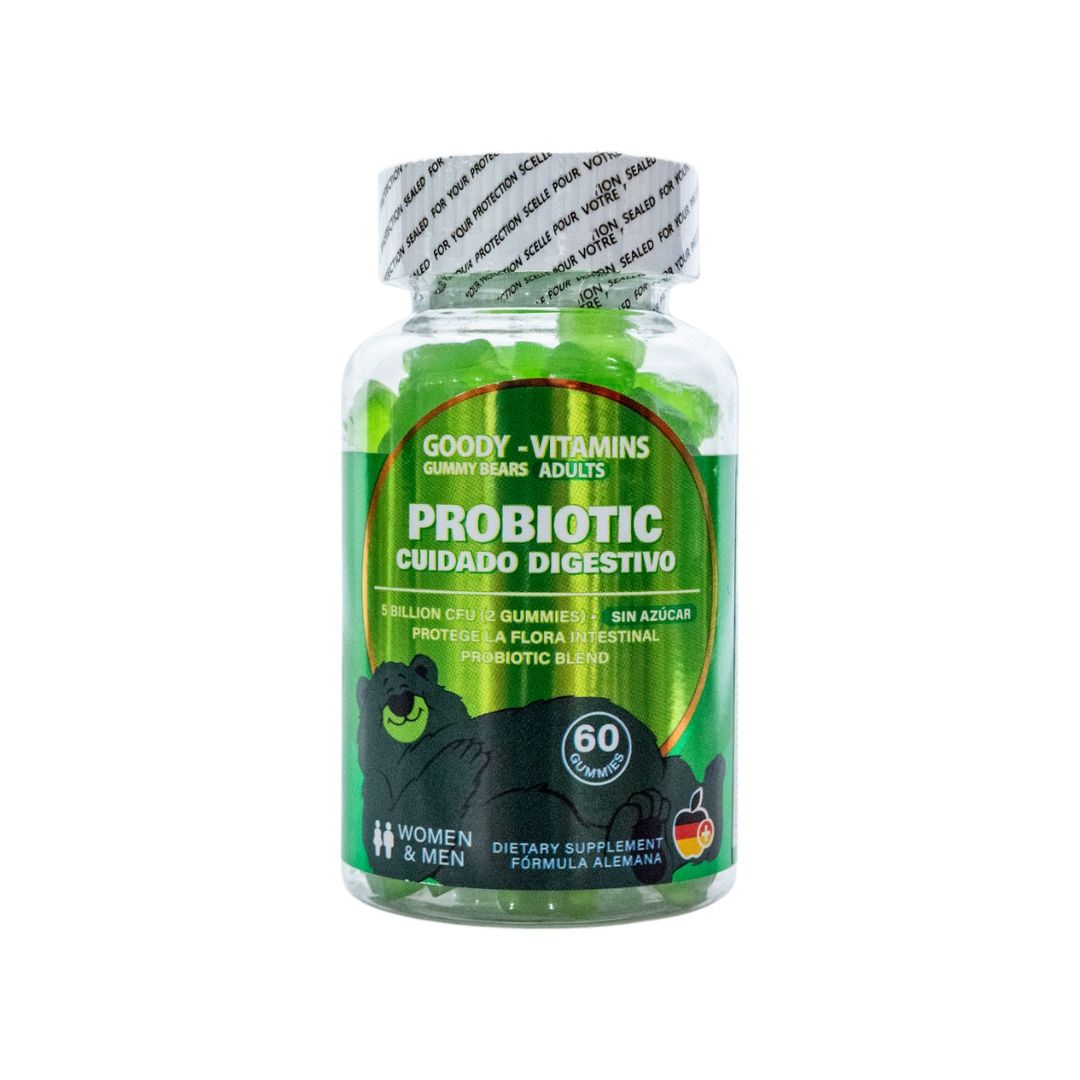 Vitaminas Ivy Bears Probiotic Adultos - 60 Gomitas - 1012873