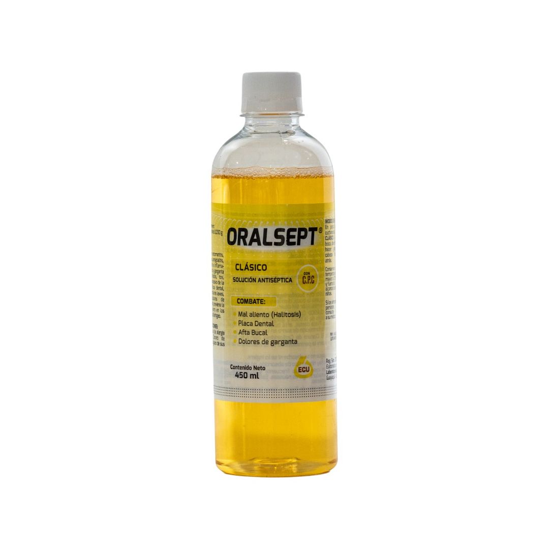 Enjuague Bucal Oralsept Clásico 450ml - 1012977